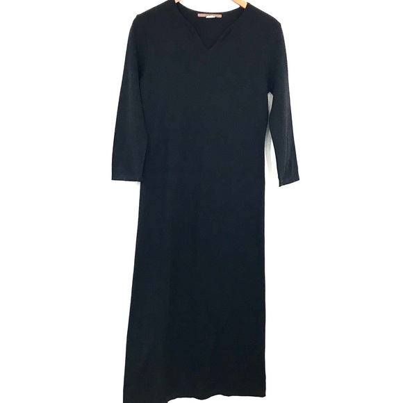Peruvian Connection | Dresses | Peruvian Connection Black Pima Cotton ...